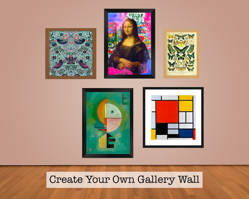 PIET MONDRIAN Composition Print, Instant Digital Download, Mondrian ...