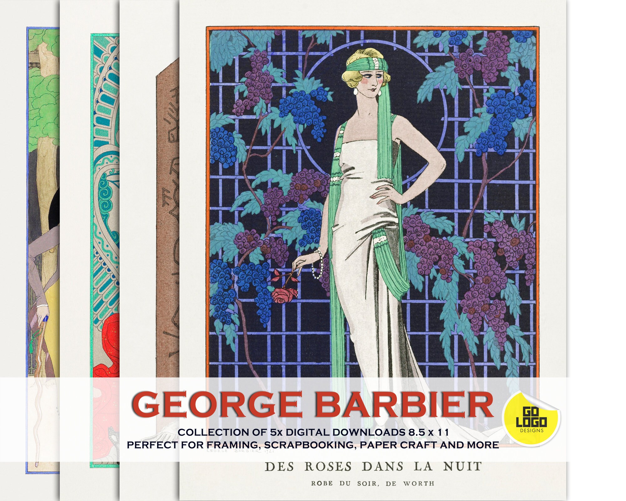 GEORGE BARBIER Digital Download, Instant George Barbier Print ...