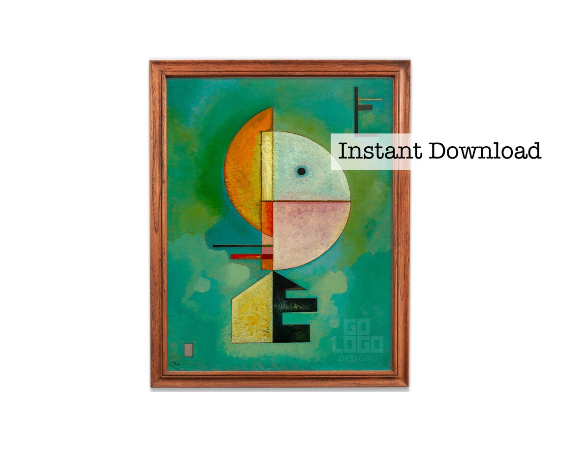 KANDINSKY UPWARD Print, Kandinsky Instant Digital Download, Printable ...