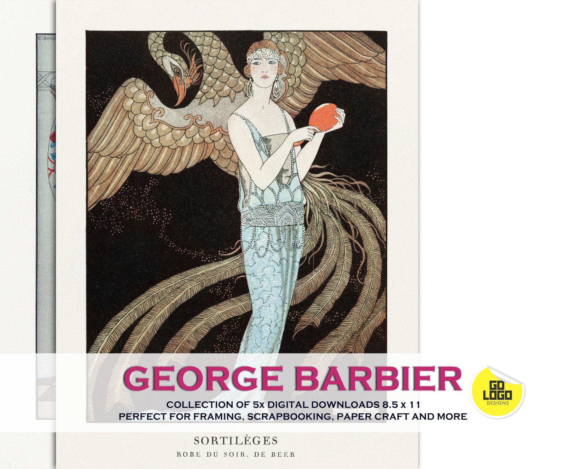 GEORGE BARBIER Digital Download, Instant George Barbier Print ...