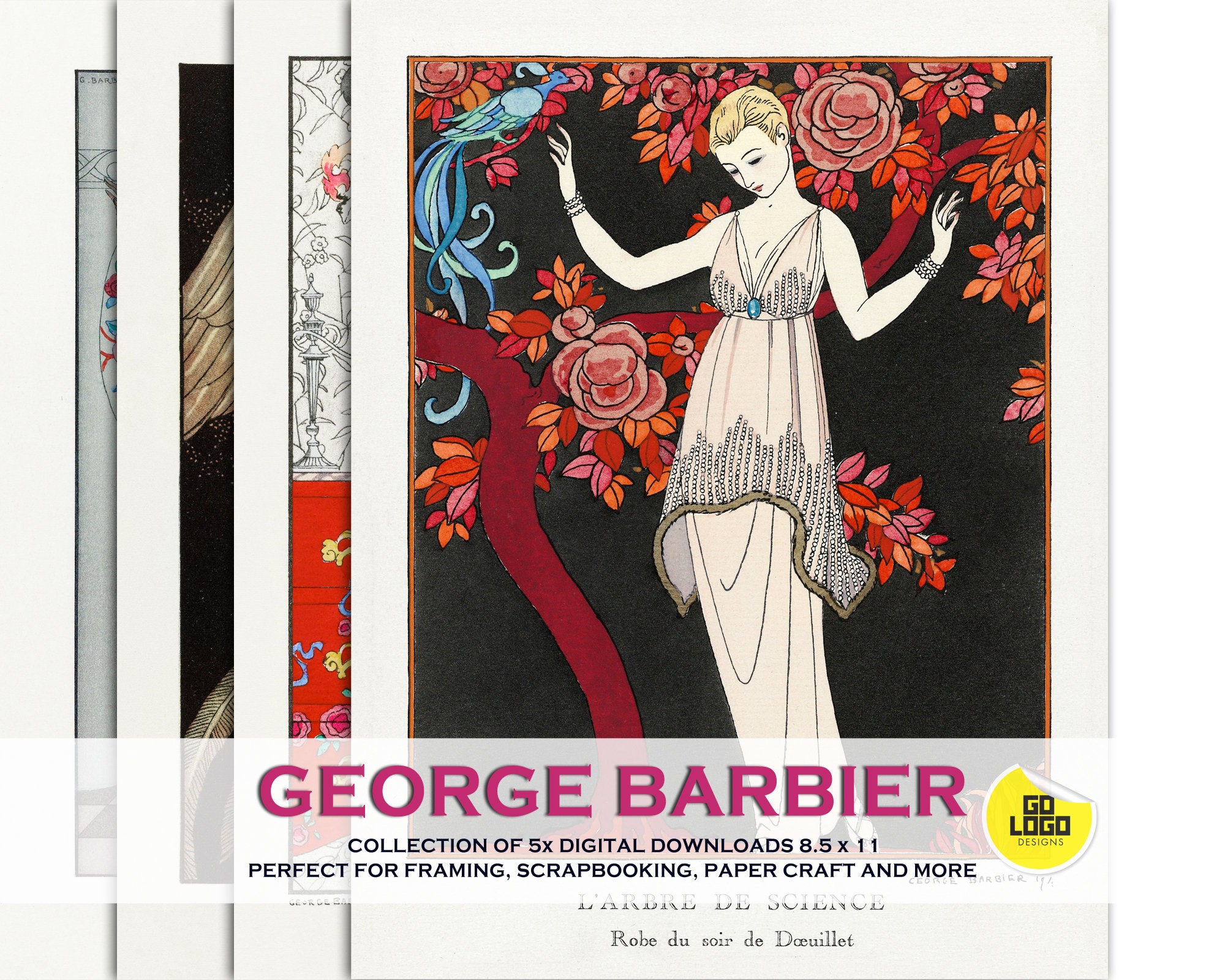 GEORGE BARBIER Digital Download, Instant George Barbier Print ...