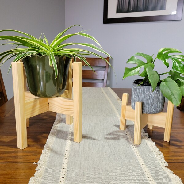 Modern Plant Stand - Etsy