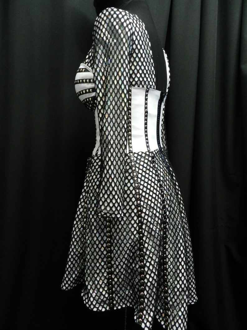 Inspired by Jane Seymour Black and White Dress From Six the Musical ...