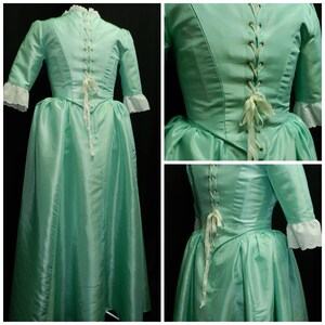 Inspired by Eliza From Hamilton the Musical Green Mint Dress Custom ...