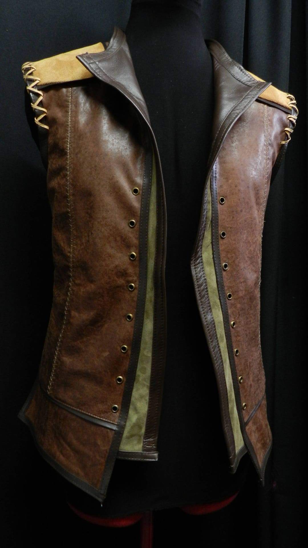 Inspired by the Sword of Truth Richard Cypher Rahl Brown Kaki Leather ...