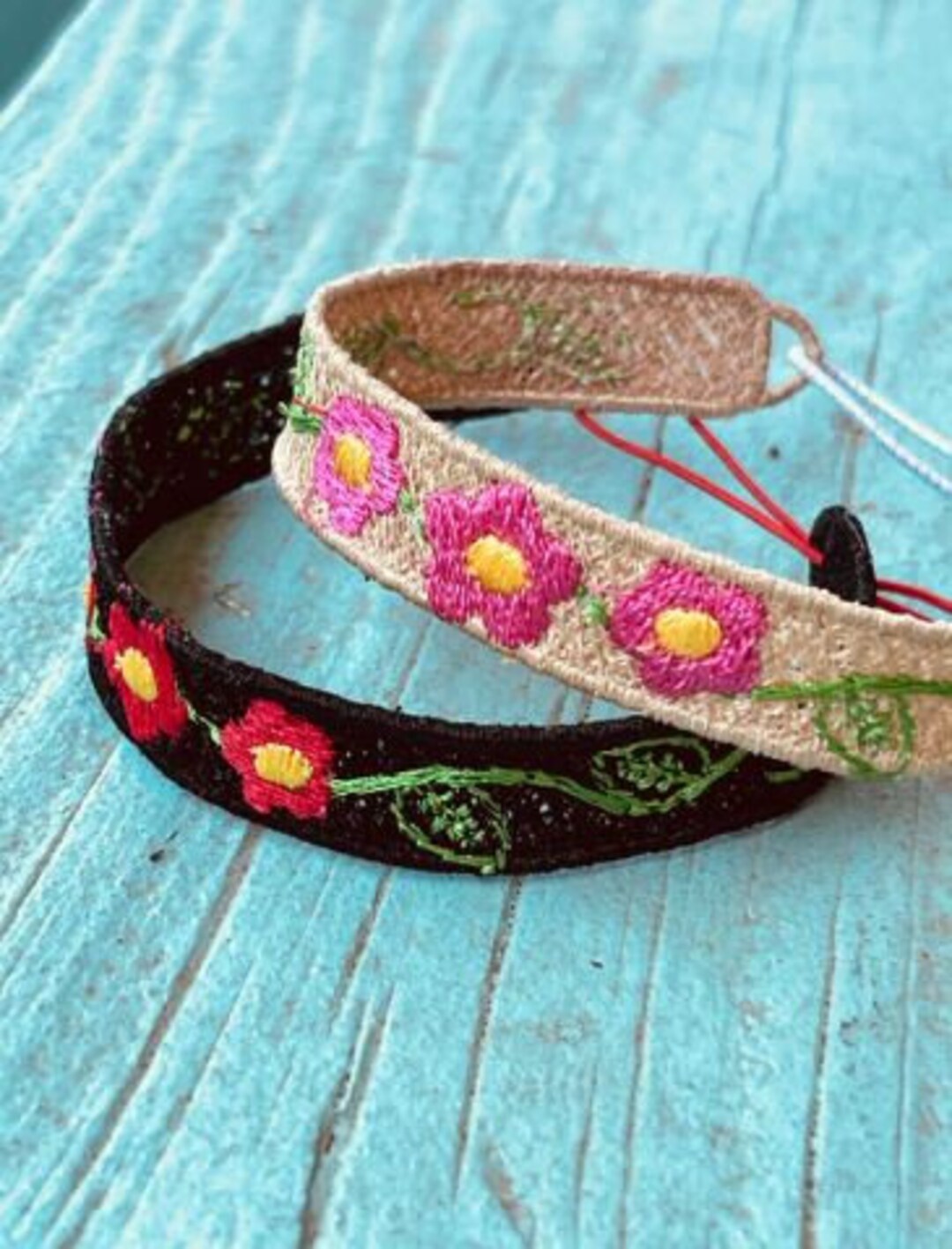 FSL Floral Friendship Bracelet: Machine Embroidery Design (digital ...