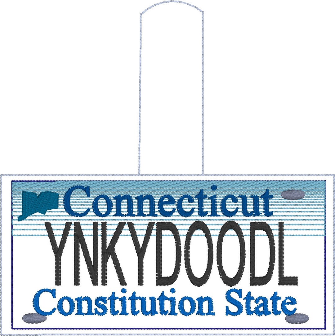 Connecticut State License Plate Design - Make Your Own Replica ...