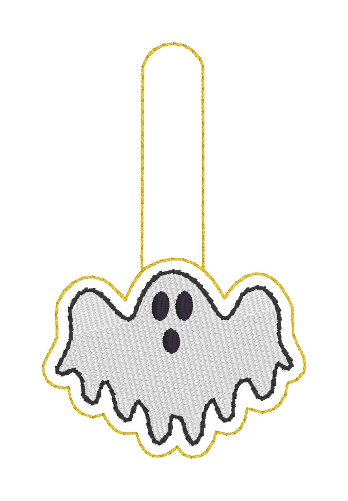 Halloween Snap Tab Embroidery Designs: Keyfob Set (digital Download) - Etsy