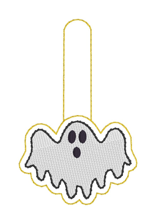 Halloween Snap Tab Embroidery Designs: Keyfob Set (digital Download) - Etsy