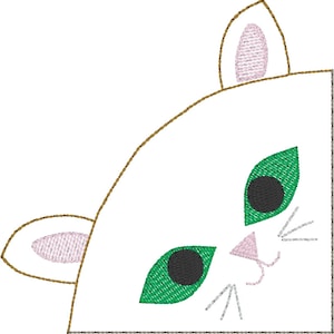 Cat Corner Bookmark Design - Etsy