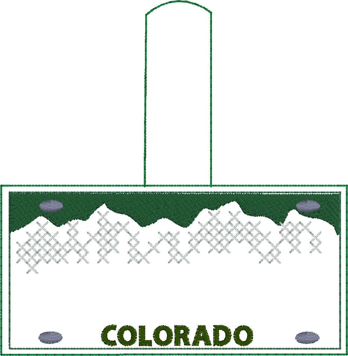 Colorado State License Plate Design Make Your Own Replica - Etsy