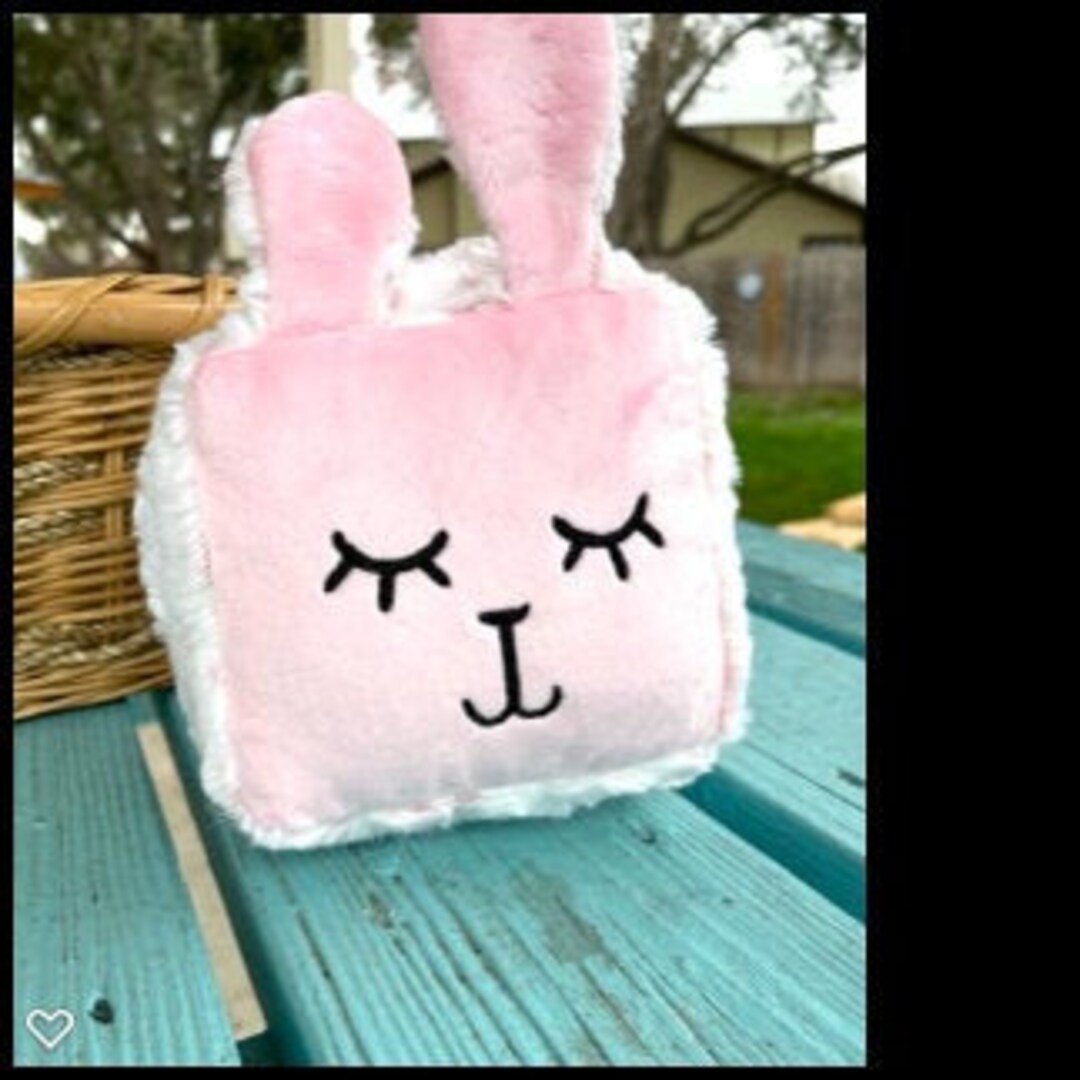 Bunny Face Quiet Block: Embroidery Machine Design & Sewing Project - Etsy