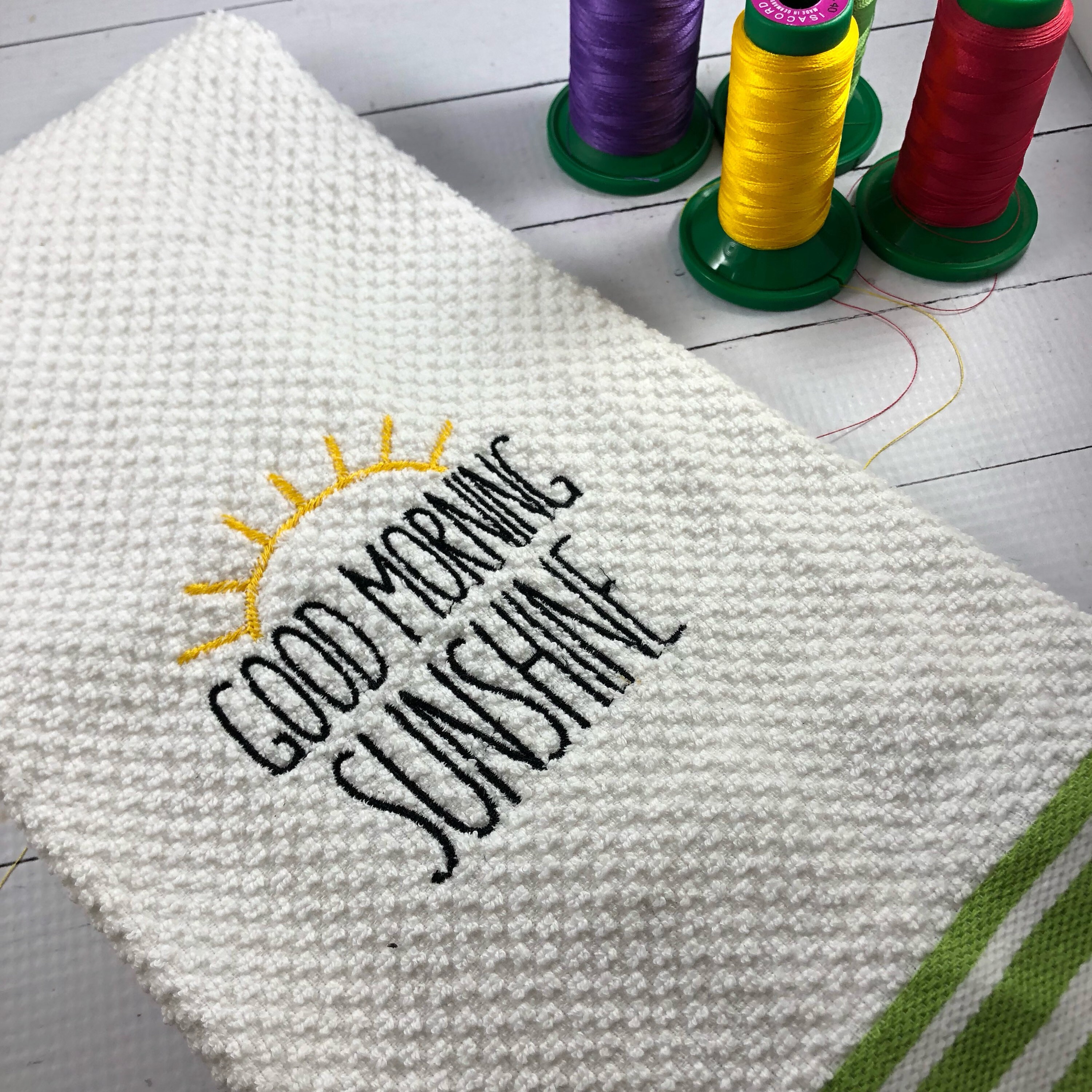 Good Morning Sunshine Kitchen Design 4x4 5x7 Hoops Kitchen - Etsy