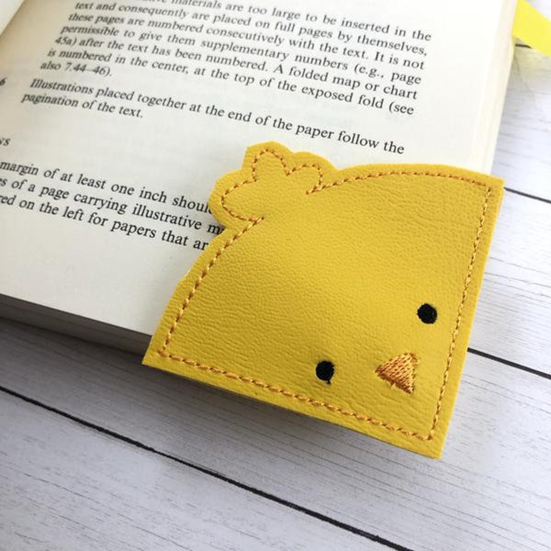 Chickie Corner Bookmark Design - Etsy