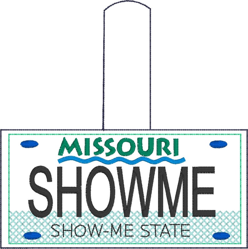 Missouri State License Plate Design Make Your Own Replica - Etsy