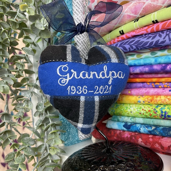 Memorial Embroidery - Etsy