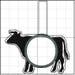 Monogram BLANK Bull Tag Snap Tab for 4x4 Hoops-bbed-add Your Own Image ...