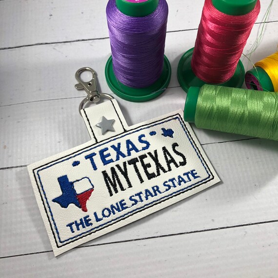 Texas State License Plate Design Make Your Own Replica - Etsy