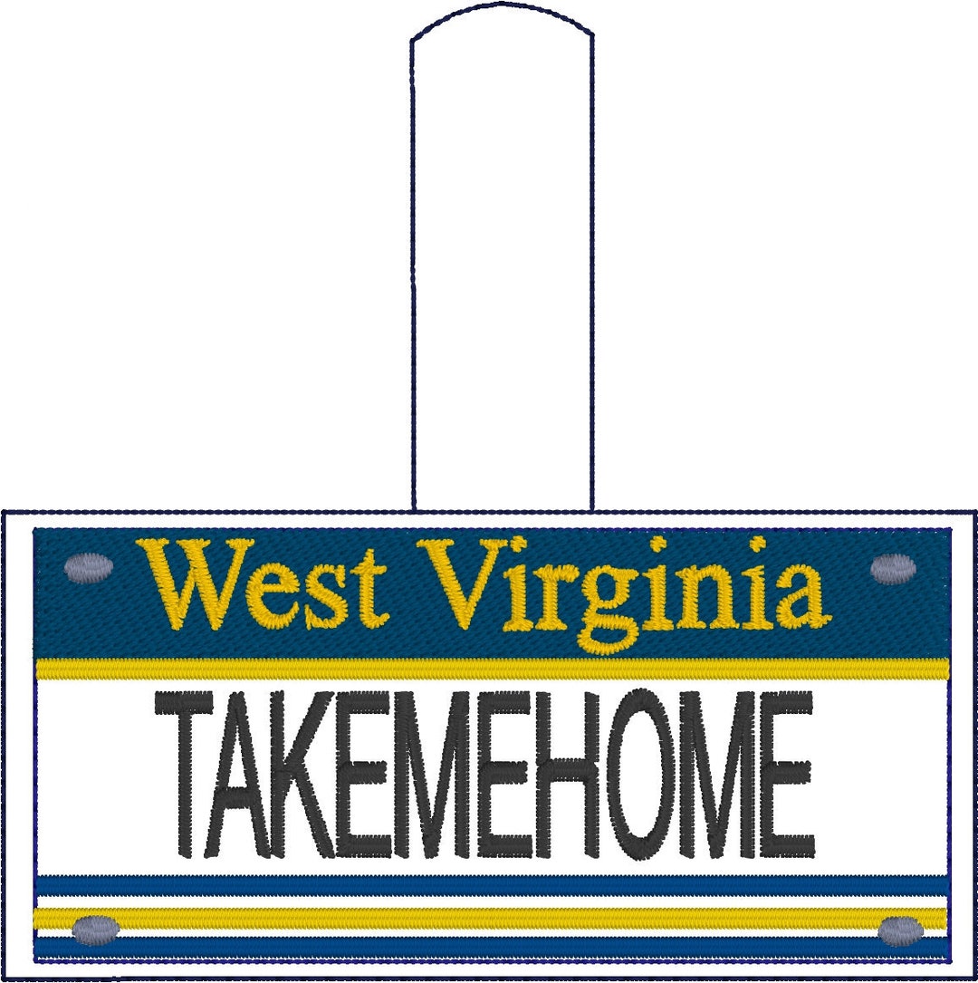 West Virginia State License Plate Design - Make Your Own Replica ...