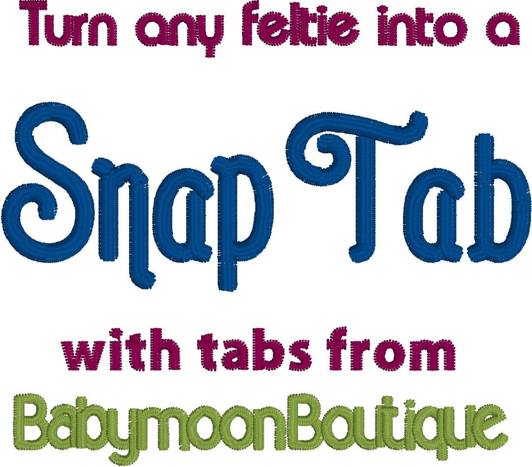 Snap Tab - DIY - Make Your Own Snap Tab Design - Three Styles - Turn ...