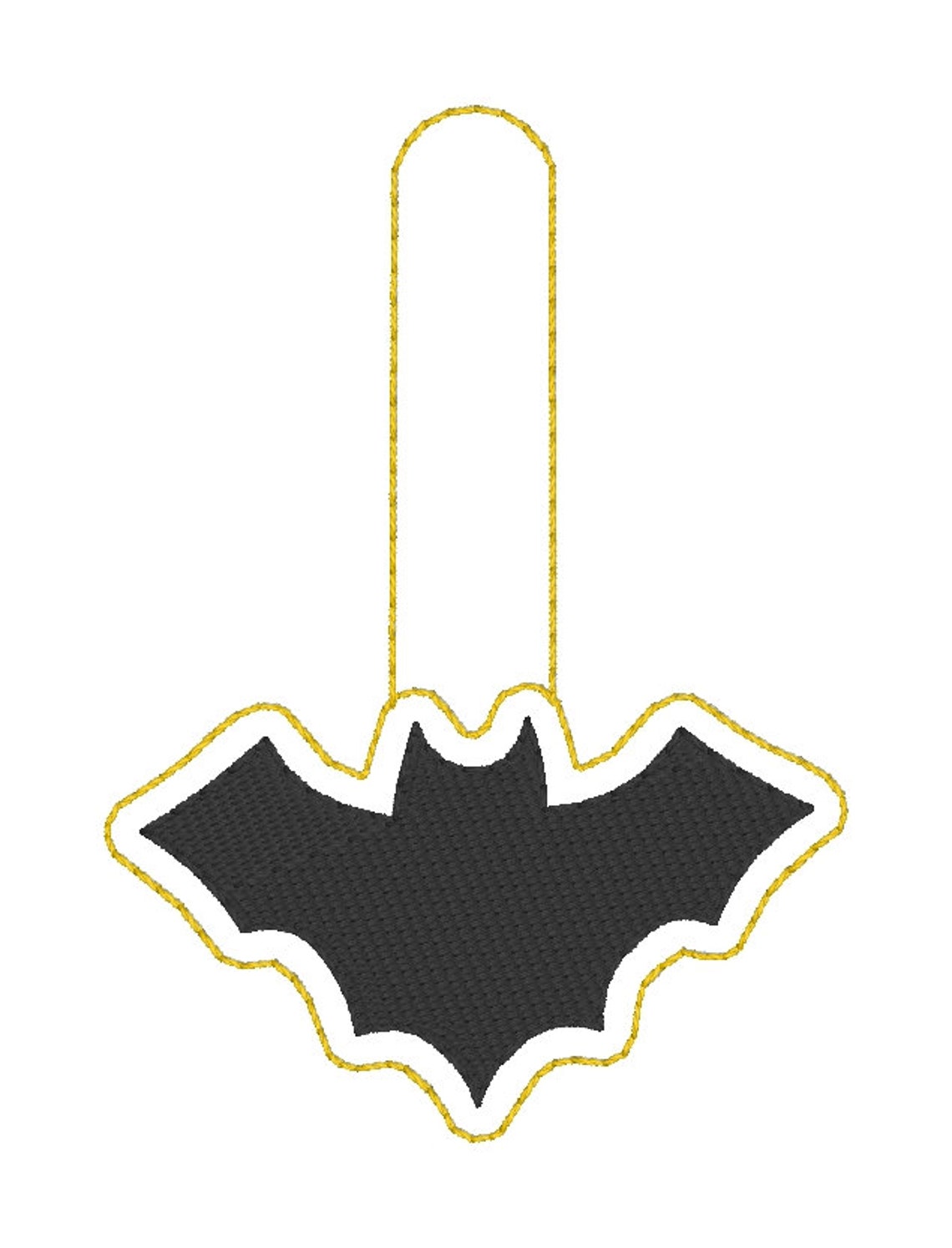 Halloween Snap Tab Embroidery Designs: Keyfob Set (digital Download) - Etsy