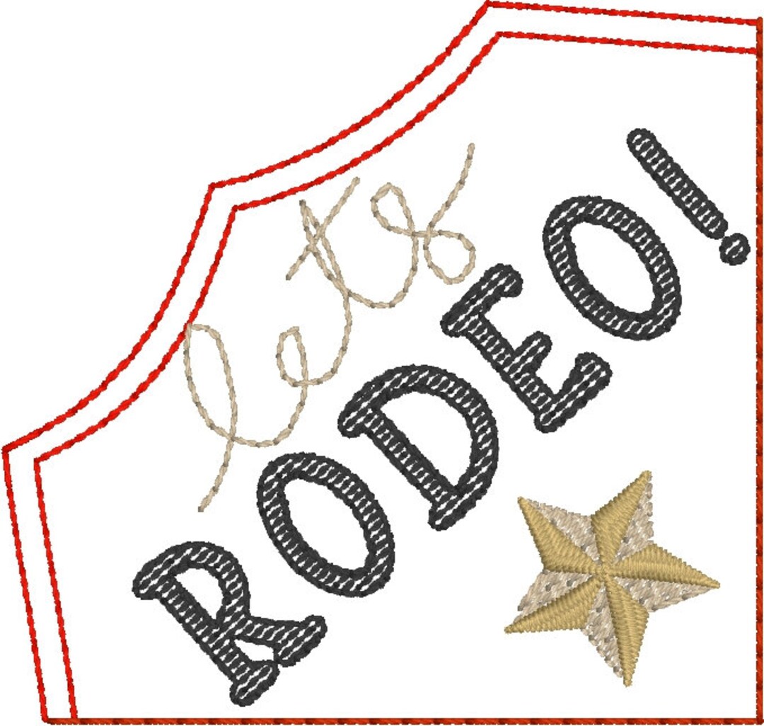 Let's Rodeo Corner Bookmark Design - Etsy