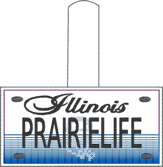 Illinois State License Plate Design Make Your Own Replica - Etsy