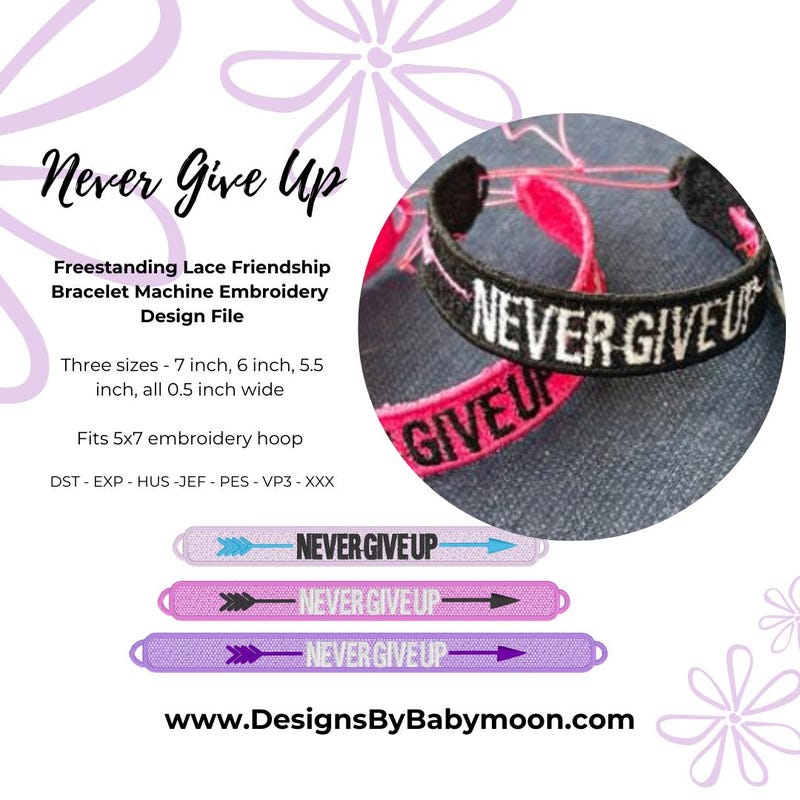 Embroidery Bracelet - Etsy