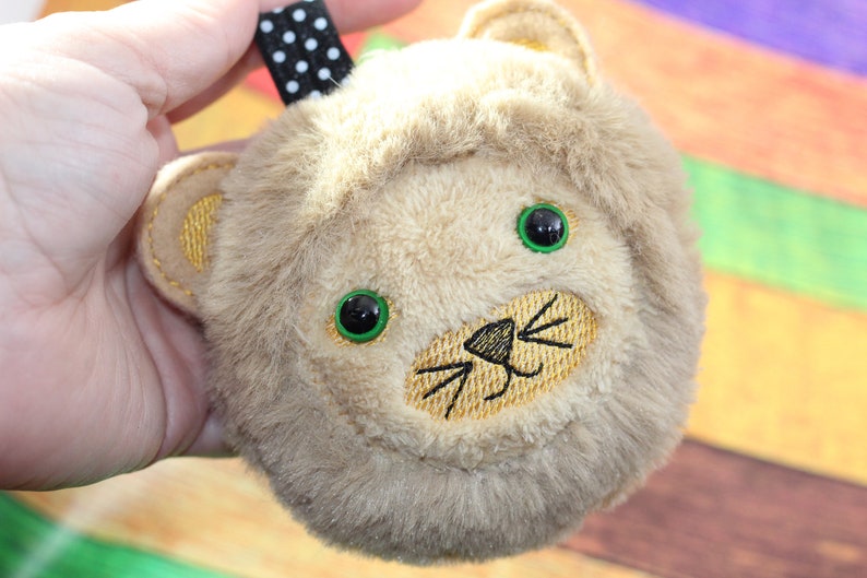Lion Fluffy Puff - in the Hoop Embroidery Design - Digital Download ...
