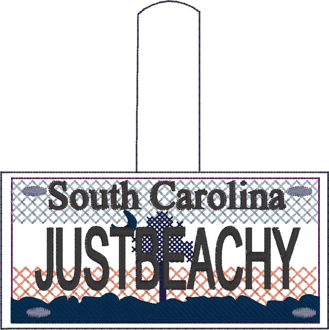 South Carolina State License Plate Design Make Your Own - Etsy