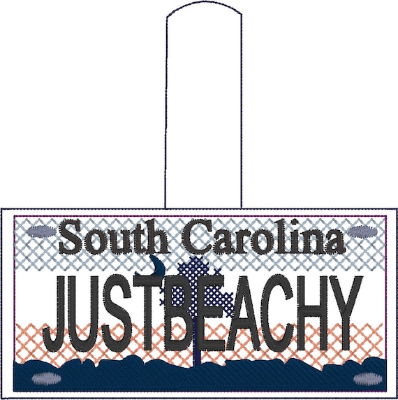 South Carolina State License Plate Design Make Your Own - Etsy