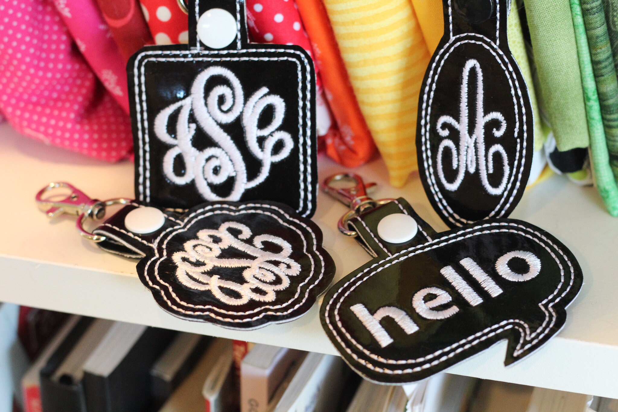 Blanks Bundle of Basic Shape Snap Tabs Monogram and | Etsy