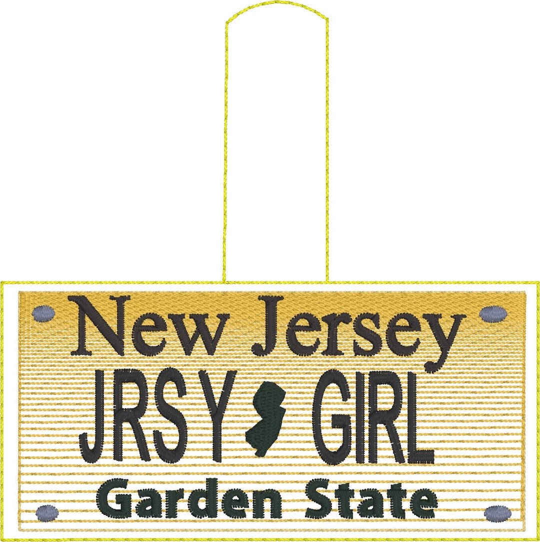 New Jersey State License Plate Design - Make Your Own Replica ...