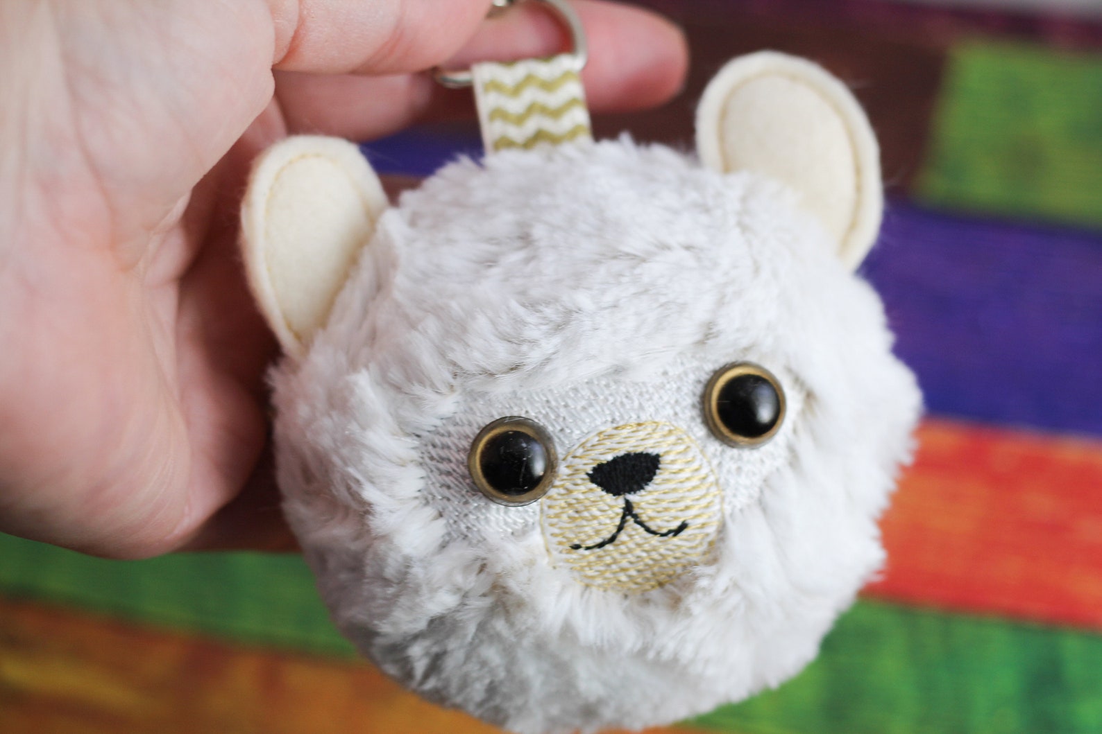 Alpaca Fluffy Puff Llama Stuffie Clip on in the Hoop - Etsy