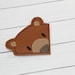 Bear Corner Bookmark Design - Etsy