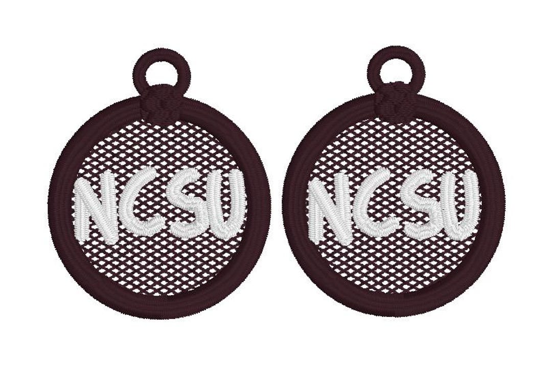 FSL Earring Machine Embroidery Design (digital Download) - Etsy