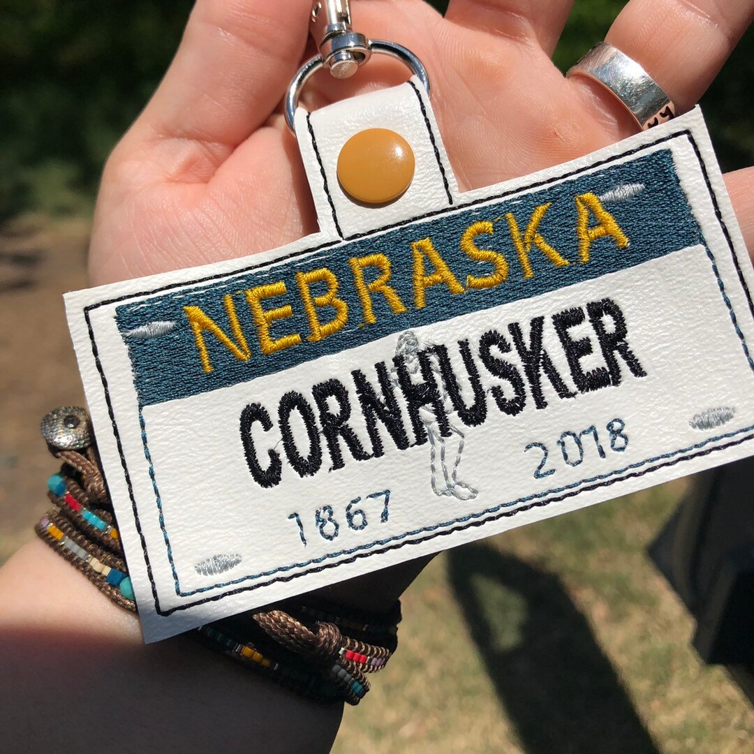 Nebraska State License Plate Design Make Your Own Replica - Etsy