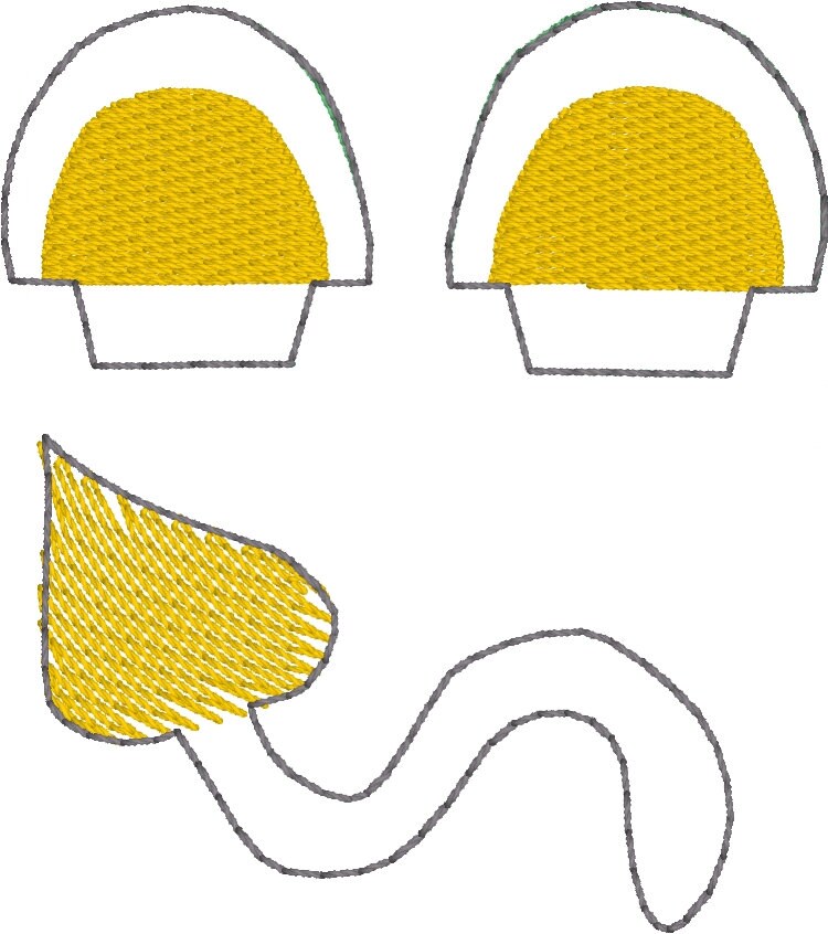 Lion Fluffy Puff in the Hoop Embroidery Design Digital | Etsy