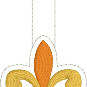 Fleur De Lis Snap Tab 4x4 and 5x7 - Digital Download Machine Embroidery ...