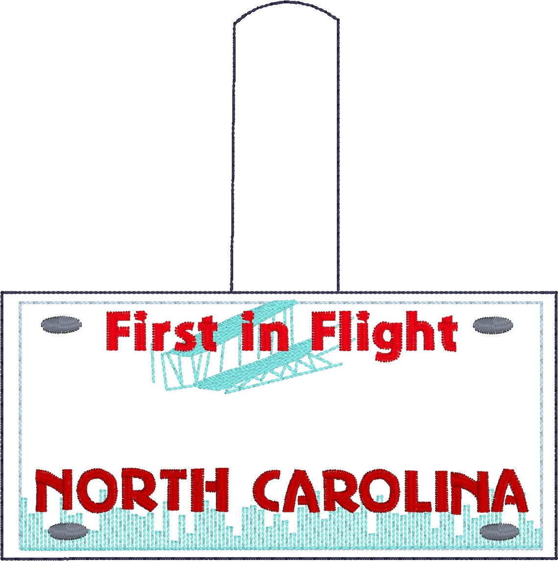 North Carolina State License Plate Design Make Your Own - Etsy
