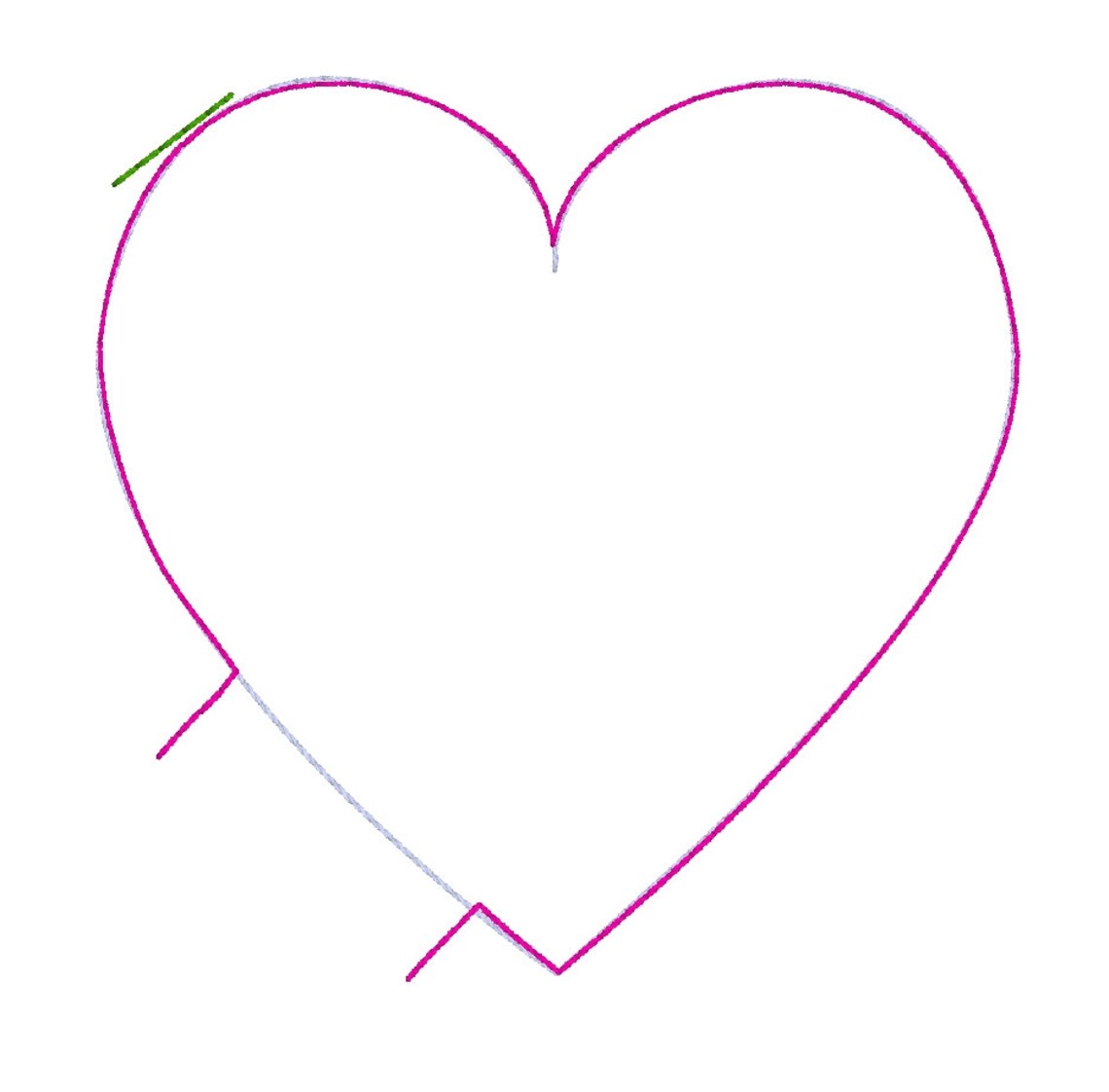 Heart Fluffy Puff in the Hoop Embroidery Design Minky - Etsy