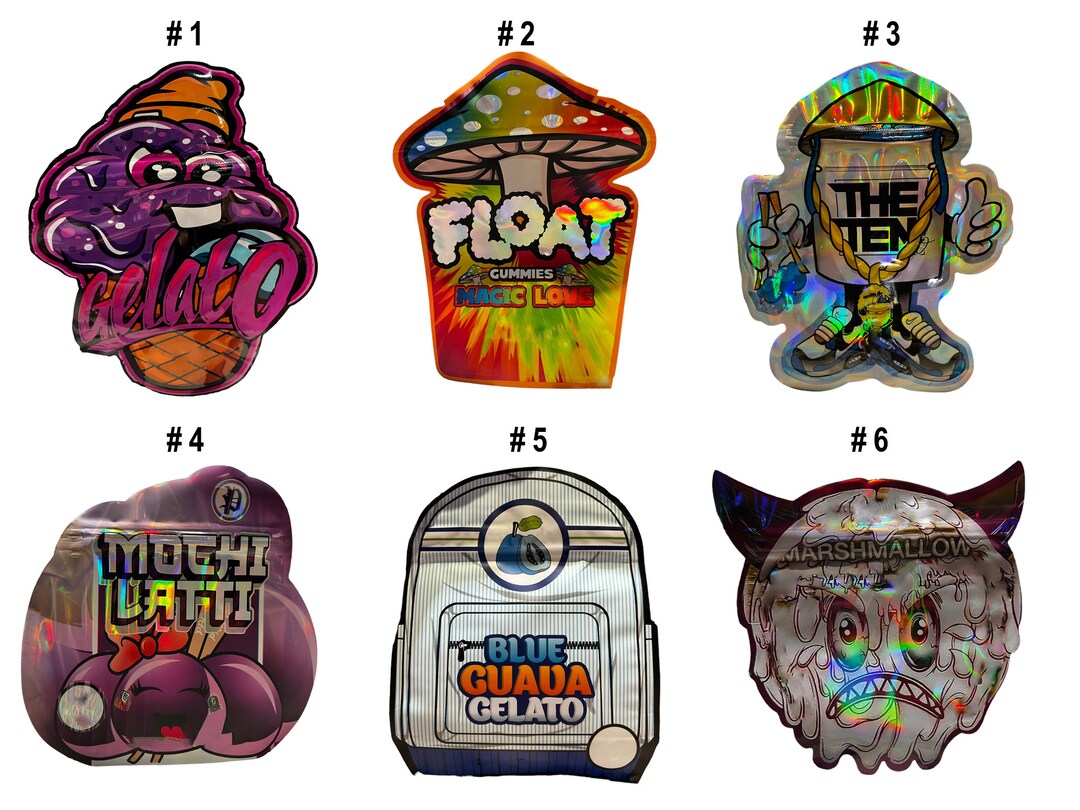 Cali Packs / Cali Packaging / Mylar Bags 25 Pieces Ziplock Bags - Etsy