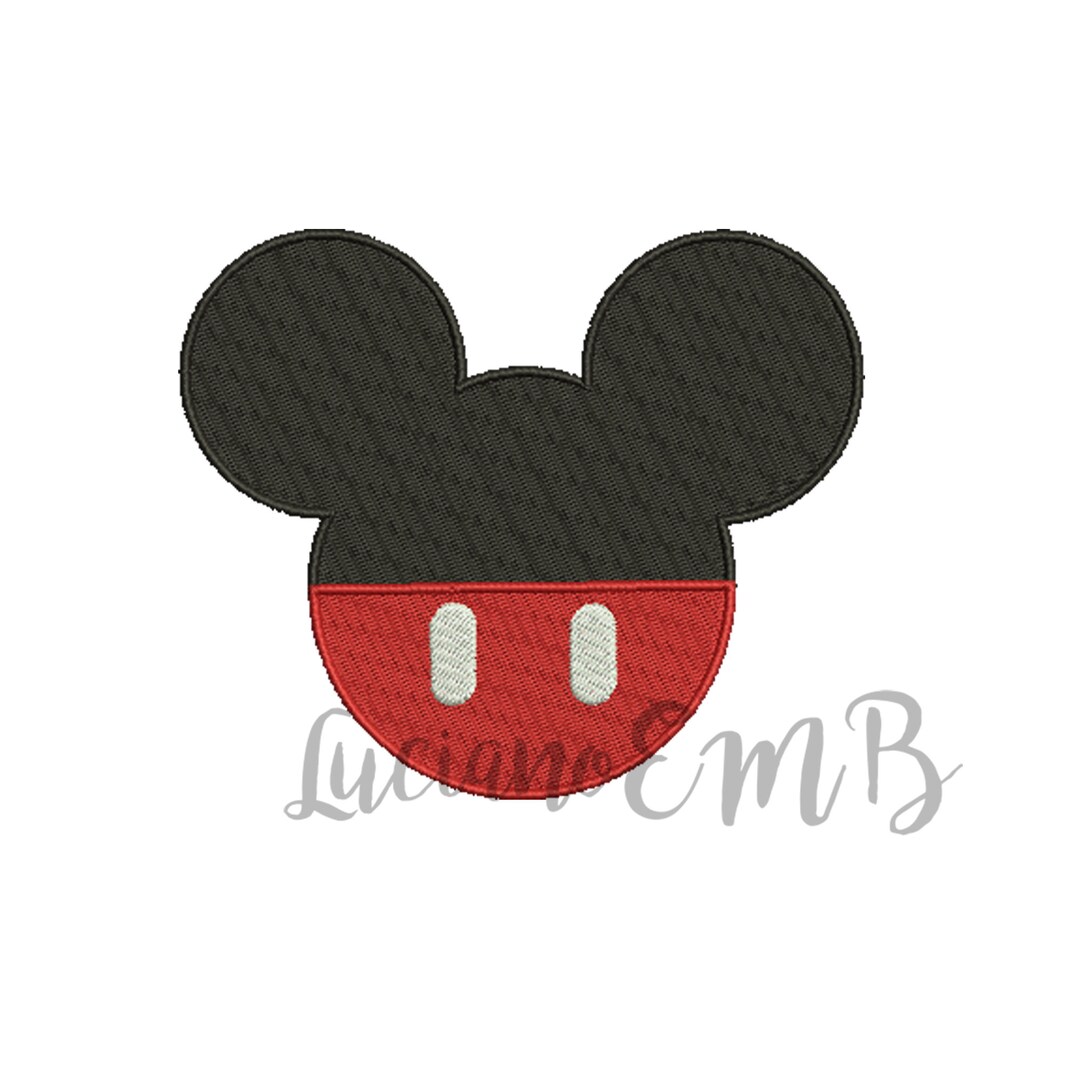 Mickey Embroidery Design-7 Sizes-8 Formats-design Instant Download ...