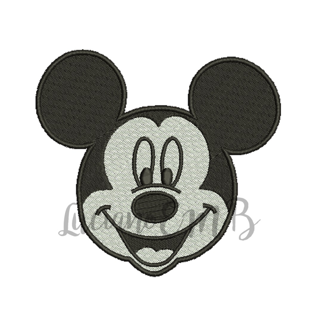 Mickey Mouse Embroidery Design-7 Sizes-8 Formats-design Instant ...