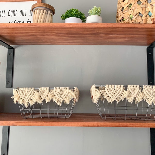 Wire Laundry Basket - Etsy