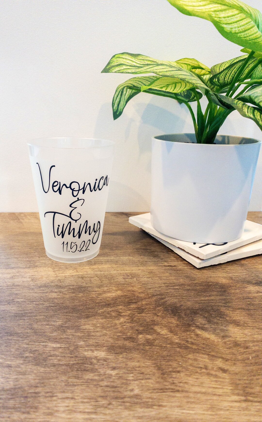 Custom Cups for Party Favors, Personalized Cups, Wedding Cup ...