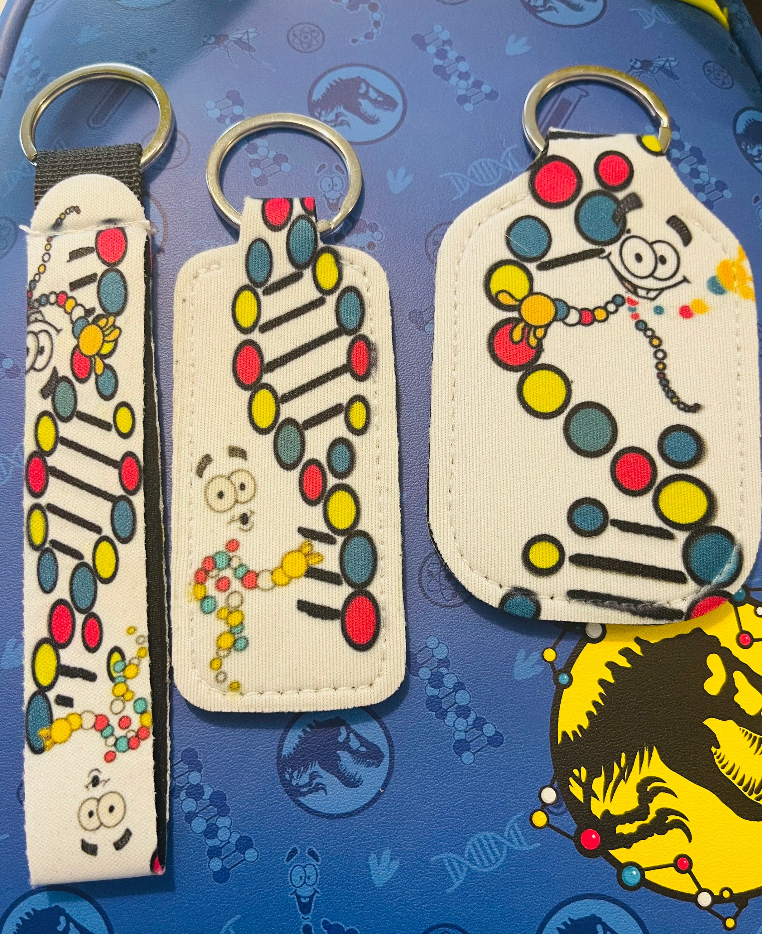 DNA Keychain Set - Etsy