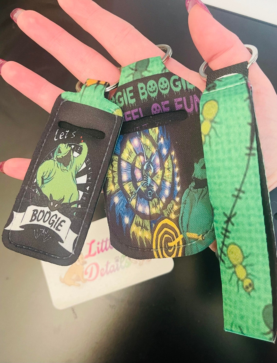 Oogie Boogie Inspired Keychain Set - Etsy