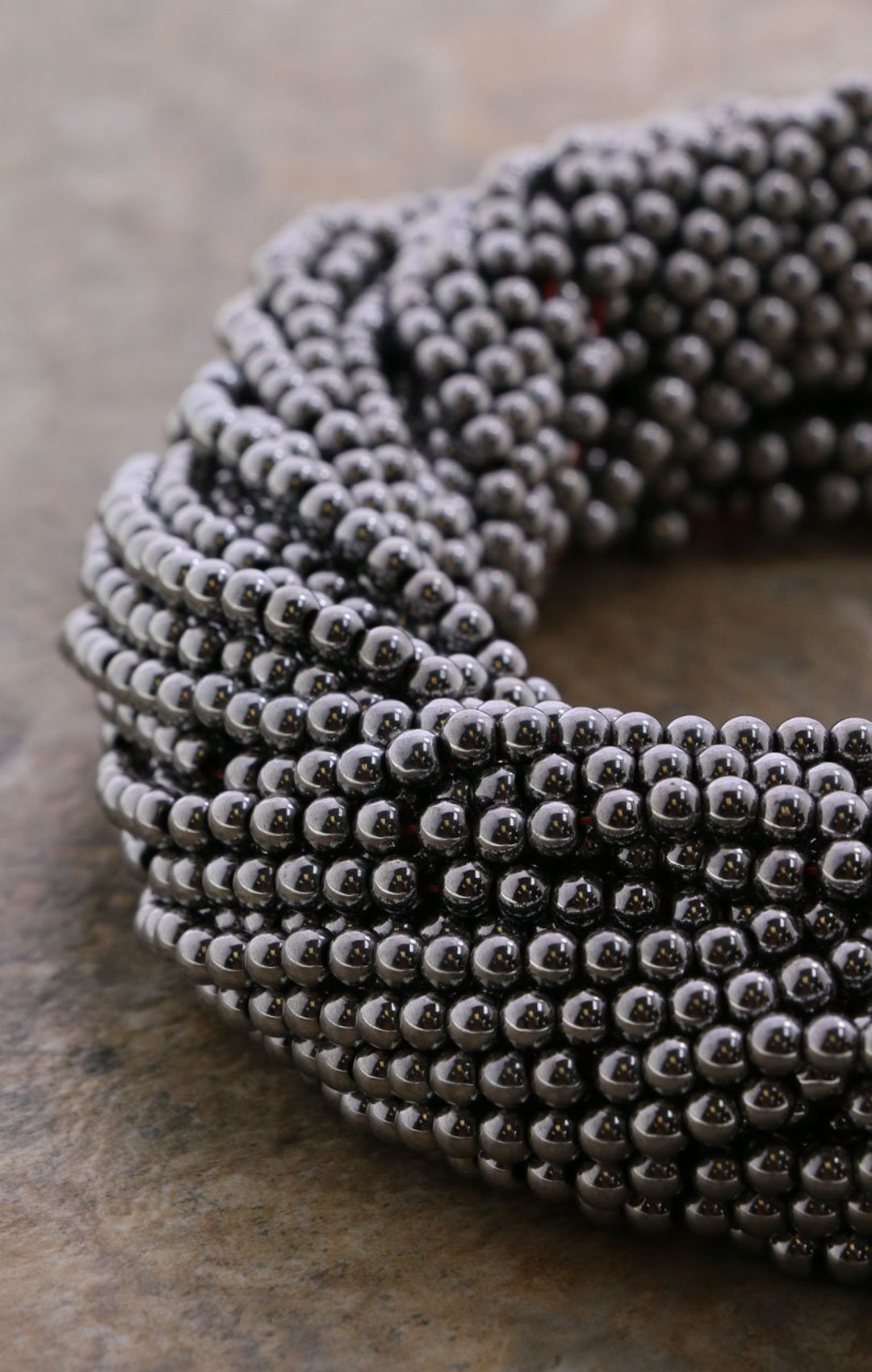 4mm Magnetic Hematite Silverplate MH27 - Etsy