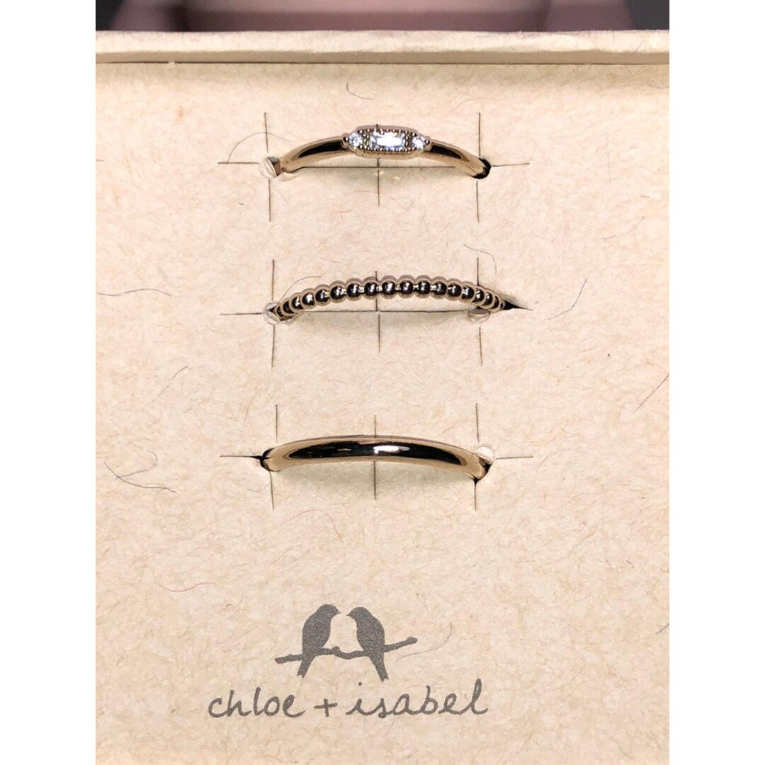 CHLOE & ISABEL Petite Baguette Ring Set -R191CLSG - Etsy